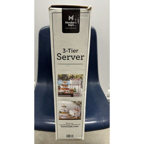 Dining | Members Mark Mulifunctional 3tier Server With Ring Handle ...